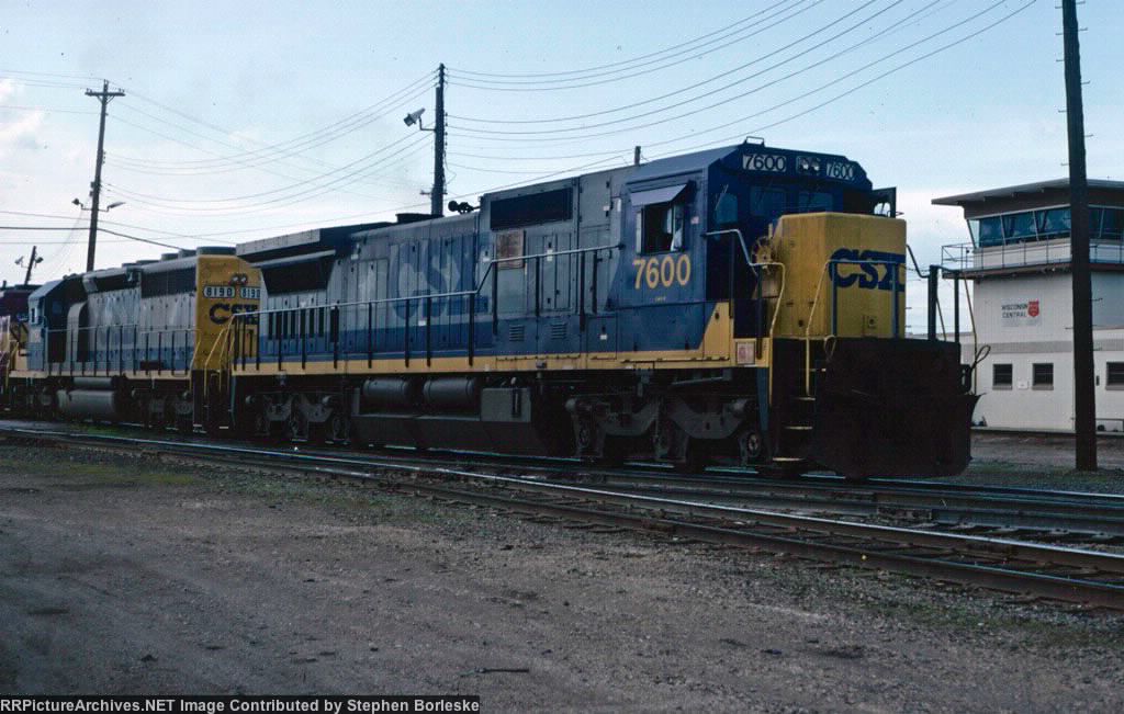 CSXT 7600